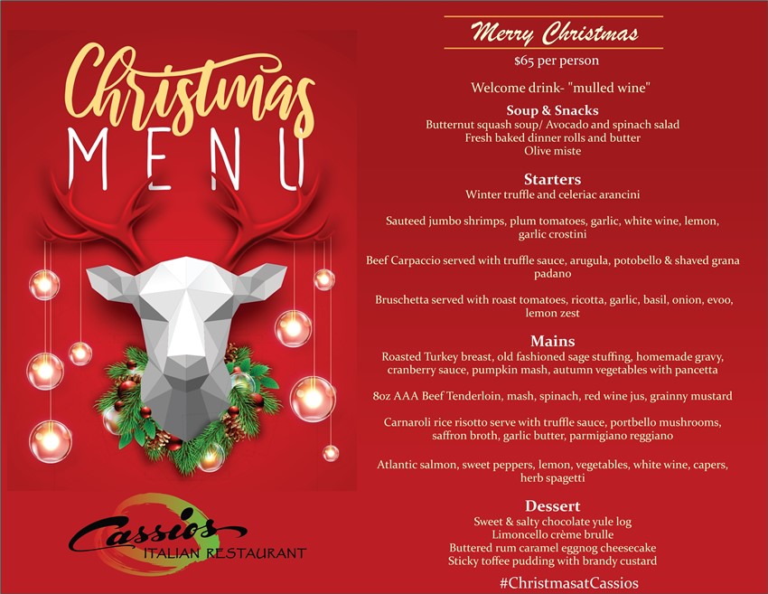 CHRISTMAS DINNER SPECIAL